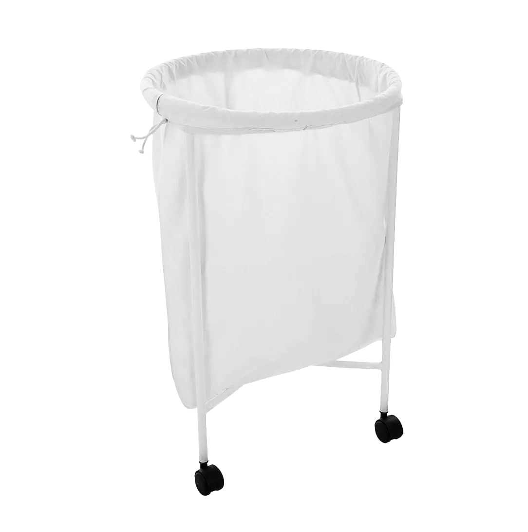 Suporte de Hamper com Saco Esmaltado