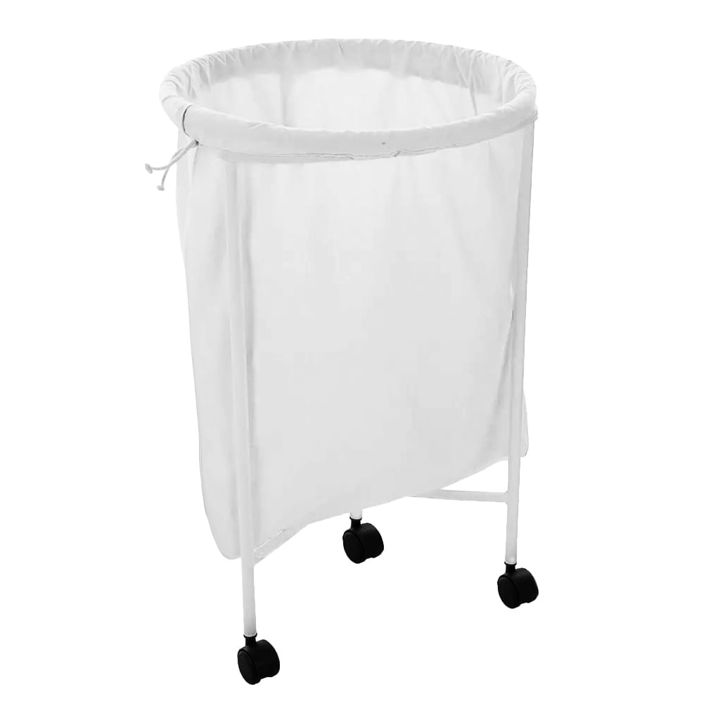 Suporte de Hamper Esmaltado com Saco